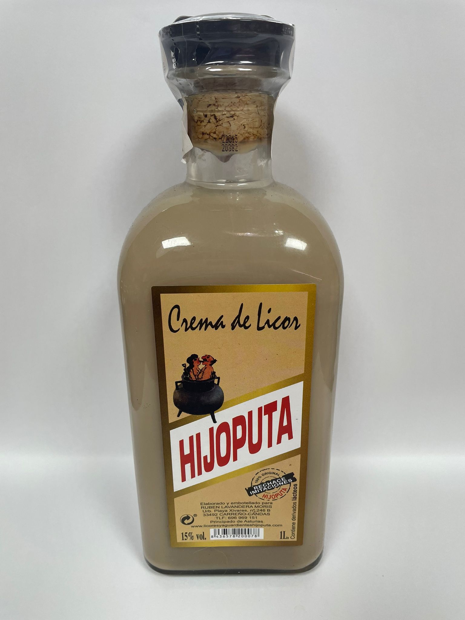 Crema de Licor "Hijoputa" | Chorizo y queso la choricería