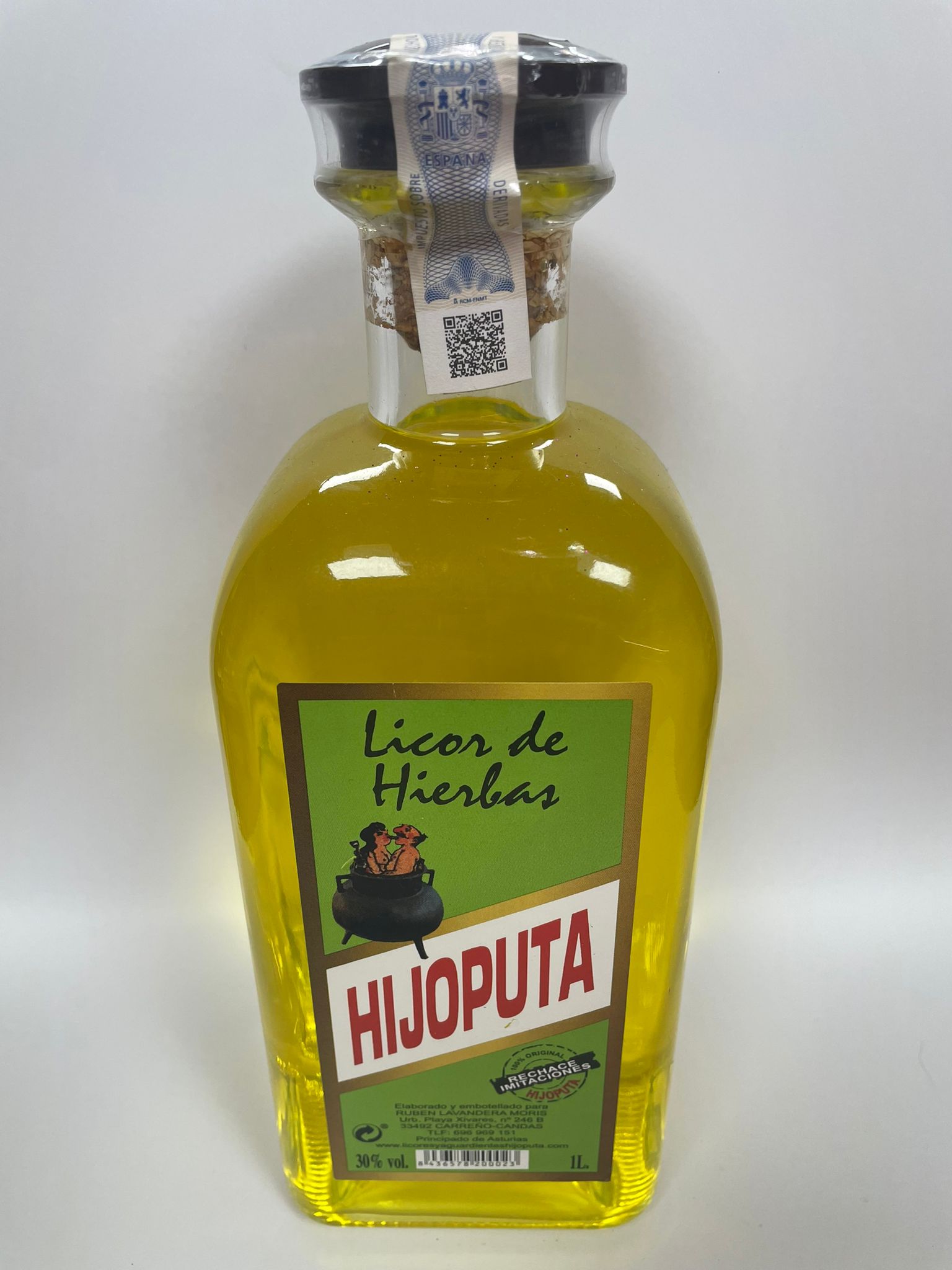 Licor de Hierbas "Hijoputa" | Chorizo y queso la choricería